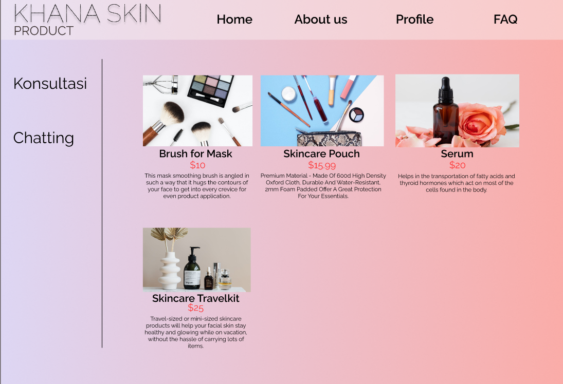 Project - Khana Skin